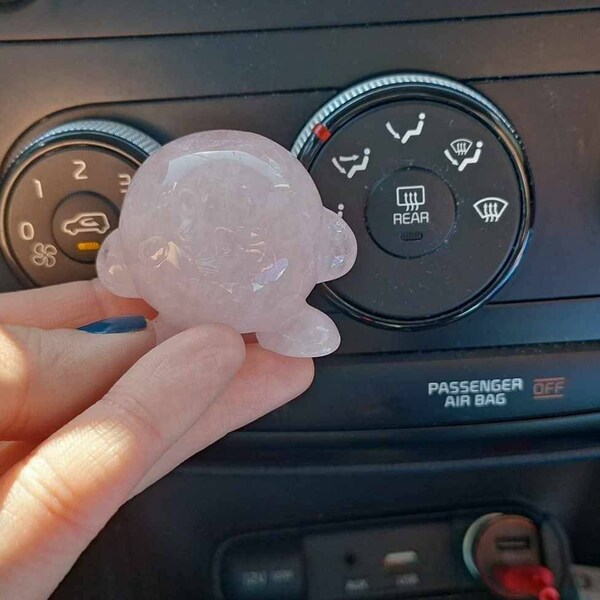 1.8inch Hand Carved Pink Opalite Ditto , Crystal Skull Carving,crystal ...