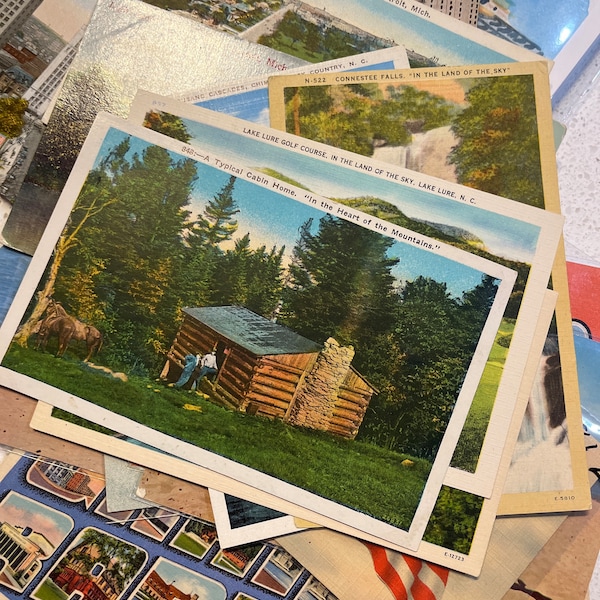 Virginia Lot of 5 Vintage Postcards, Martinsville Unused...lot287 - Etsy