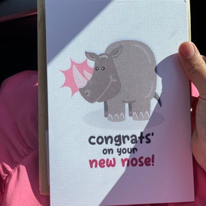 Funny & Cheeky Handmade Back Surgery Greetings Card for Get Well Soon ...