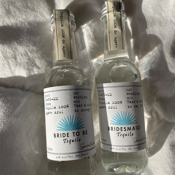 Casamigos Labels, Bridesmaid Proposal, Bridesmaid Casamigos, Bridesmaid ...
