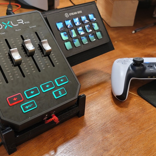 Streamer Pro Kit | Goxlr Stand | Goxlr Mount | Goxlr Stream Deck Combo ...