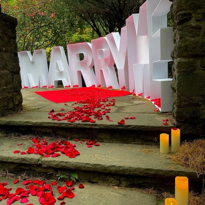 4FT Marry Me Marquee Letter Blueprints & Build Guide Package Includes ...