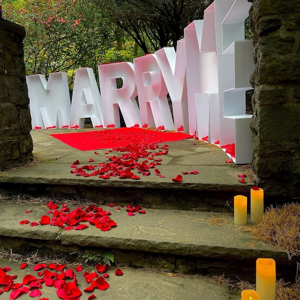 4FT - Marry Me Marquee Letter - Blueprints & Build Guide - Package ...