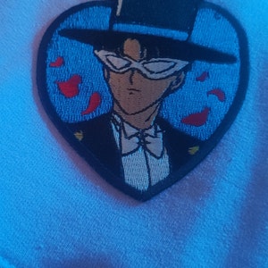 Tuxedo Mask Patch - Etsy