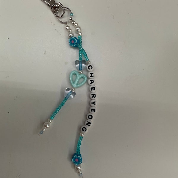 Rainbow Beaded Charm Chain for Pants Belt Loops - Etsy