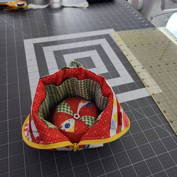 PDF Pattern for Catch-all Cutie Zipper Bag Sewing Organizer - Etsy