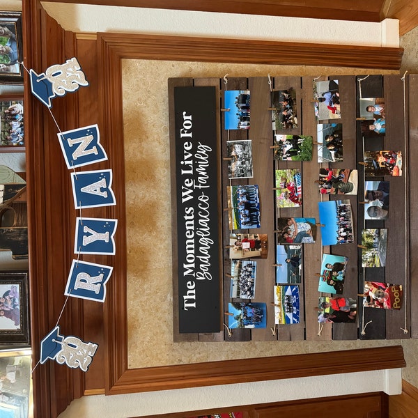 Custom Pallet Board Photo Display, Personalized Event Backdrop ...