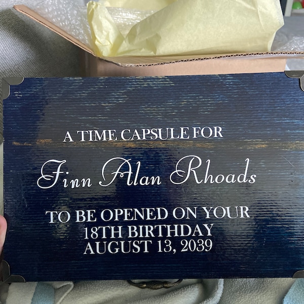 Custom Oval Wood Box, Memory Box, Time Capsule - Etsy