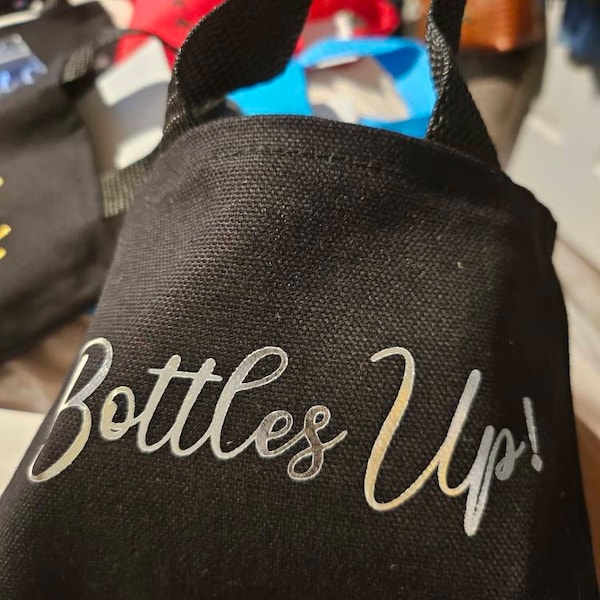 Personalized Canvas Gift Bags | Party Favor Bags | Event Gift Bags ...