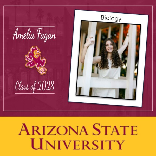 Custom Digital College Announcement Class of 2029, Custom Digital ...