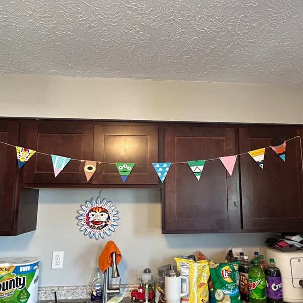 Toy Story Character Pennant Banner - Etsy