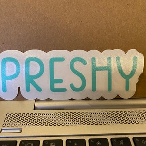 PARKER Font Custom Name Vinyl Decal // Vinyl Stickers for Water Bottle ...