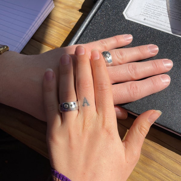 Ouroboros Twins Ring, Ouroboros Ring, Snake Ring Sterling Silver - Etsy