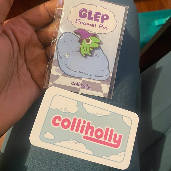 Smiling Friends Glep Hard Enamel Pin - 1in. - Etsy