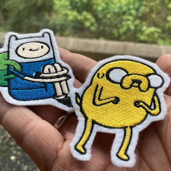 Jake the Dog - Adventure Time Iron on Patch - Etsy