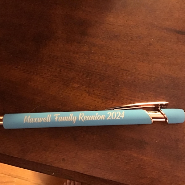 Personalized Stylus Pens With Metallic Finish & Copper Details, Custom ...