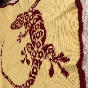Fish 9 Crochet Afghan Pattern Graph - Etsy