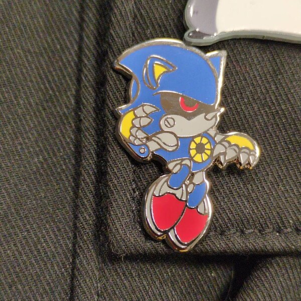 Sonic the Hedgehog Enamel Pin Set - Etsy