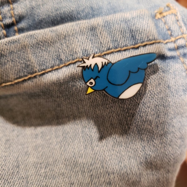 Bernie Sanders Pin Badge Birdie 2020 Revolution Not for Sale ...