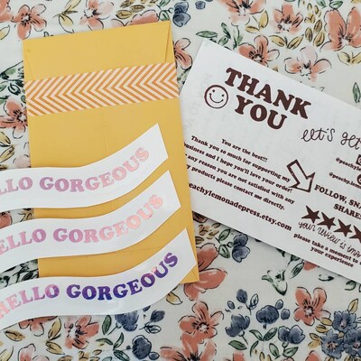 Car Mirror Decal, You Look Good Car Mirror Sticker, Rear View Mirror ...