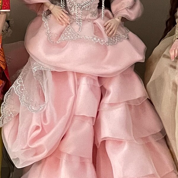 Historical Dress in the Style of Bridgerton for 16" Tonner Dolls Cami ...