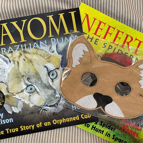 Lion Family Lioness Cub Zoo Animal Dress Up/pretend Play Mask Halloween ...