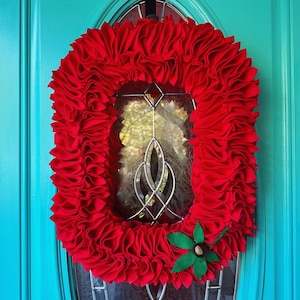 The Ohio State University Block O Wreath All Scarlet red - Etsy