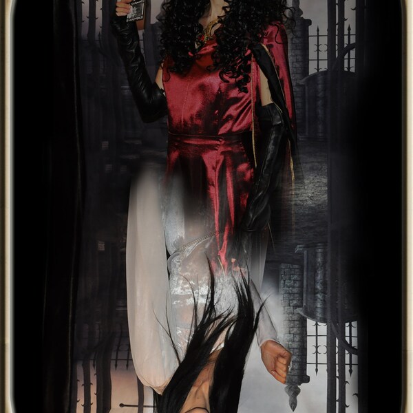 Forest Queen Corset Steel Boned Custom Size Overbust Waist Cincher for ...