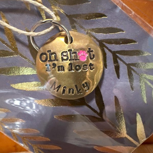 I'm Lost Custom Pet ID Tag Personalize It With Your Dog's Name Mature ...