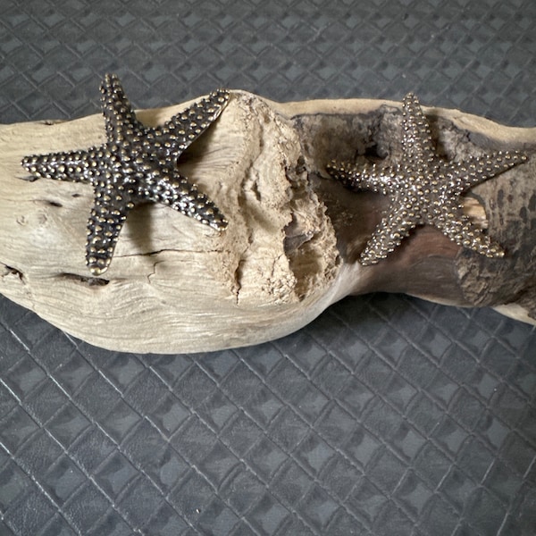 Charming Solid Brass Starfish Miniature, Little Starfish Collectibles ...