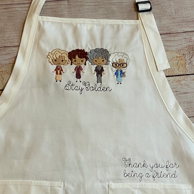 Golden Girls Caricature Machine Embroidery Download TWO SIZES - Etsy