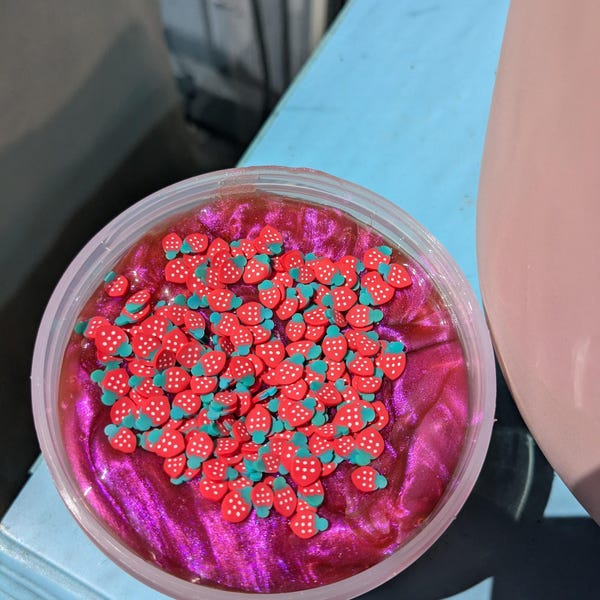 Sweet Heart Slime Valentine Slime, Red Slime, Sensory Fidget Slime - Etsy