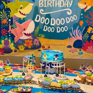 Shark Cake Pops, 12 Cake Pops, Individually Wrapped, Birthday, Baby ...