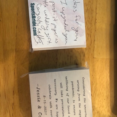 Custom Name or Initial Post-it® Notes / Personalized Sticky Notepad ...