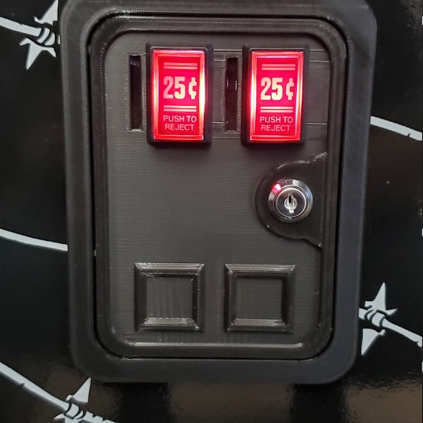 Arcade1up Mini Coin Door With Hinge - Etsy