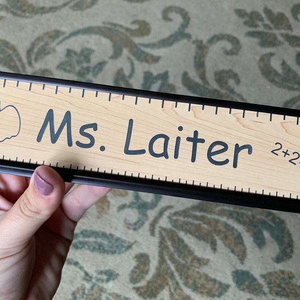 Teacher Office Desk Name Plate or Door Sign With or W/o Holder - Free ...