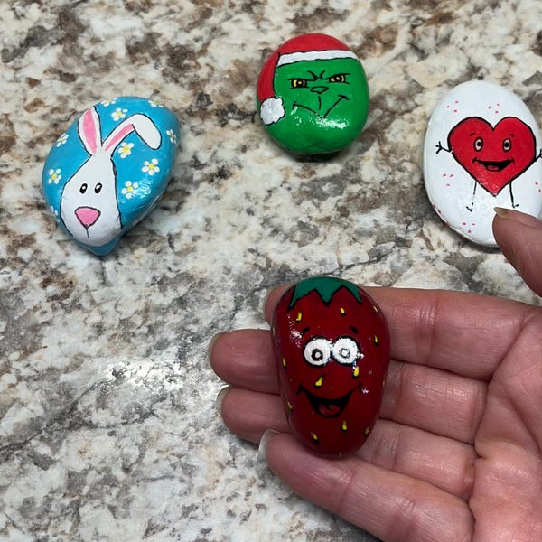 Jesus is the Anchor to My Soul, Inspirational Painted Rock, Religious ...