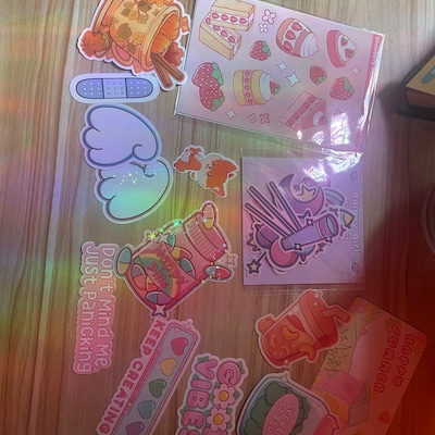 Galaxy Girl Sticker Pack Space Themed Stickers Aesthetic - Etsy