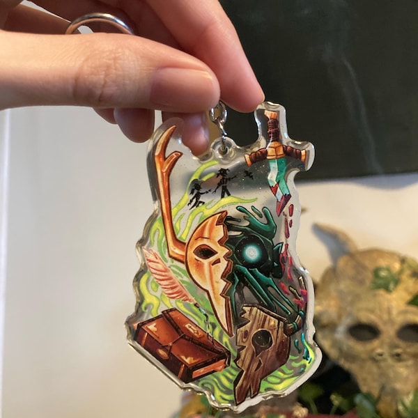 Amphibia Calamity Trio Sasha Anne Marcy Acrylic Keychains - Etsy