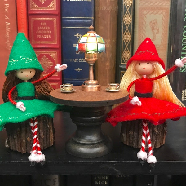 Miniature Fairy, Elf Girl, Elf Ornament, Fairy Ornament, Ballerina ...