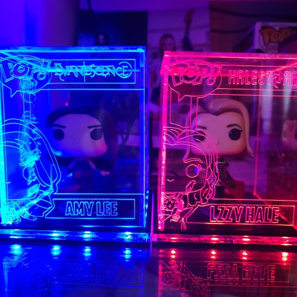 LED Case Lamp for Unboxed Funko Pop, 3 Sides Design, Custom Made - Etsy
