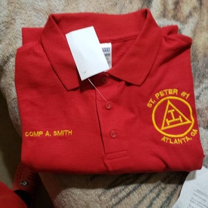 Firearms Instructor Embroidered Polo Shirt 592-P - Etsy