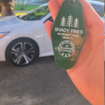 Golden Girls Shady Pines Keychain FREE SHIPPING - Etsy