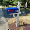 Set of Two 2 Mailbox Numbers Vinyl Decal Stickers 2 Tall House Home ...