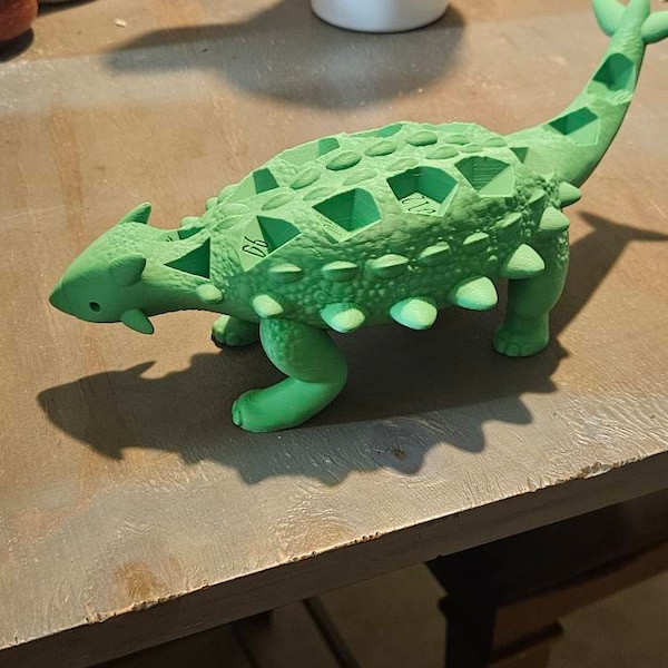 Angus the Ankylosaurus Dino Dice Holder | Dungeons and Dragons Dice ...