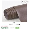 Self-adhesive Leather Fabric, Faux Leather Fabric, Artificial Leather ...