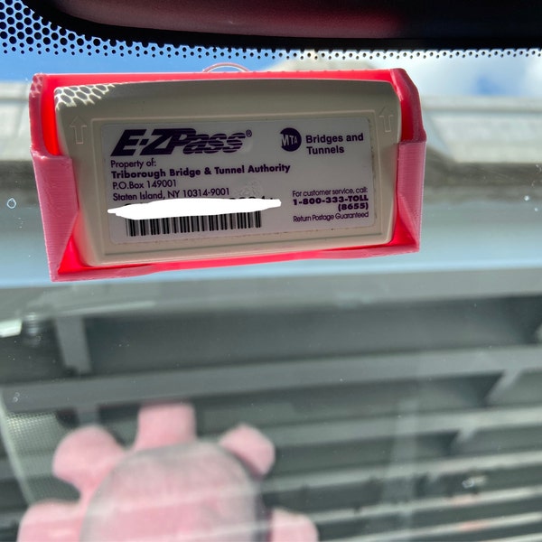 Toll Transponder Holder -EZ- Pass Holder for Small and New EZ Pass - I ...