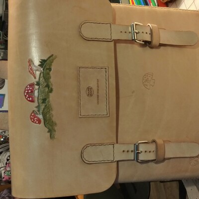 Leather Classic Backpack PDF Pattern Handmade Leather Backpack Digital ...