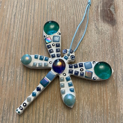 Blue Bird D.I.Y. Mosaic Kit for Adults and Children by Lily Mosaics ...