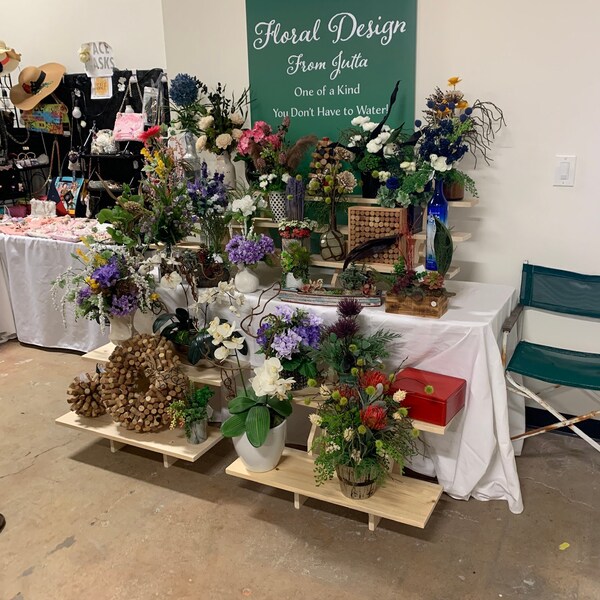 2-shelf 30 Extra-deep Wide Portable Tabletop Display Stand - Etsy